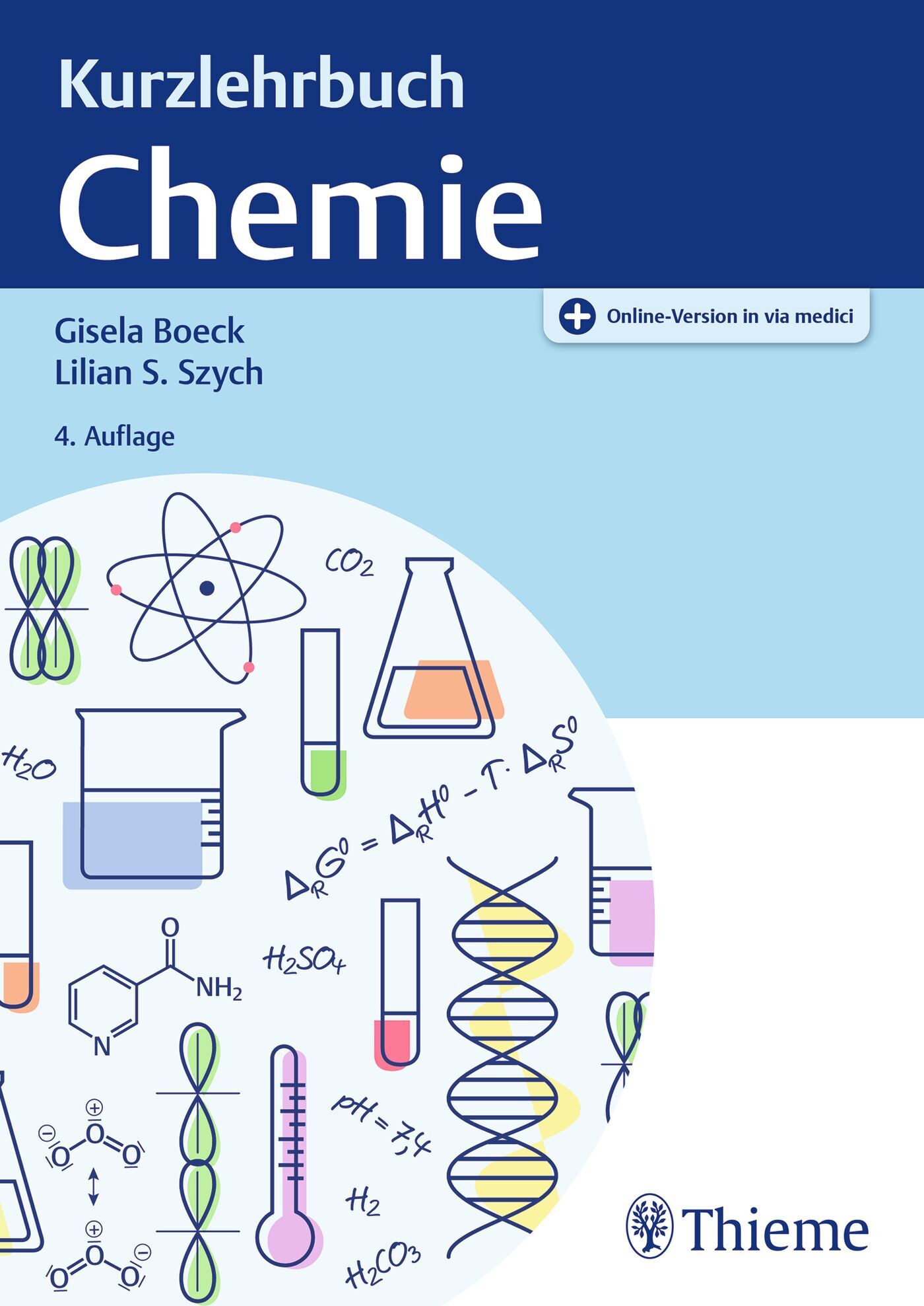 Kurzlehrbuch Chemie: jetzt bestellen im Thieme Webshop | 9783132453401
