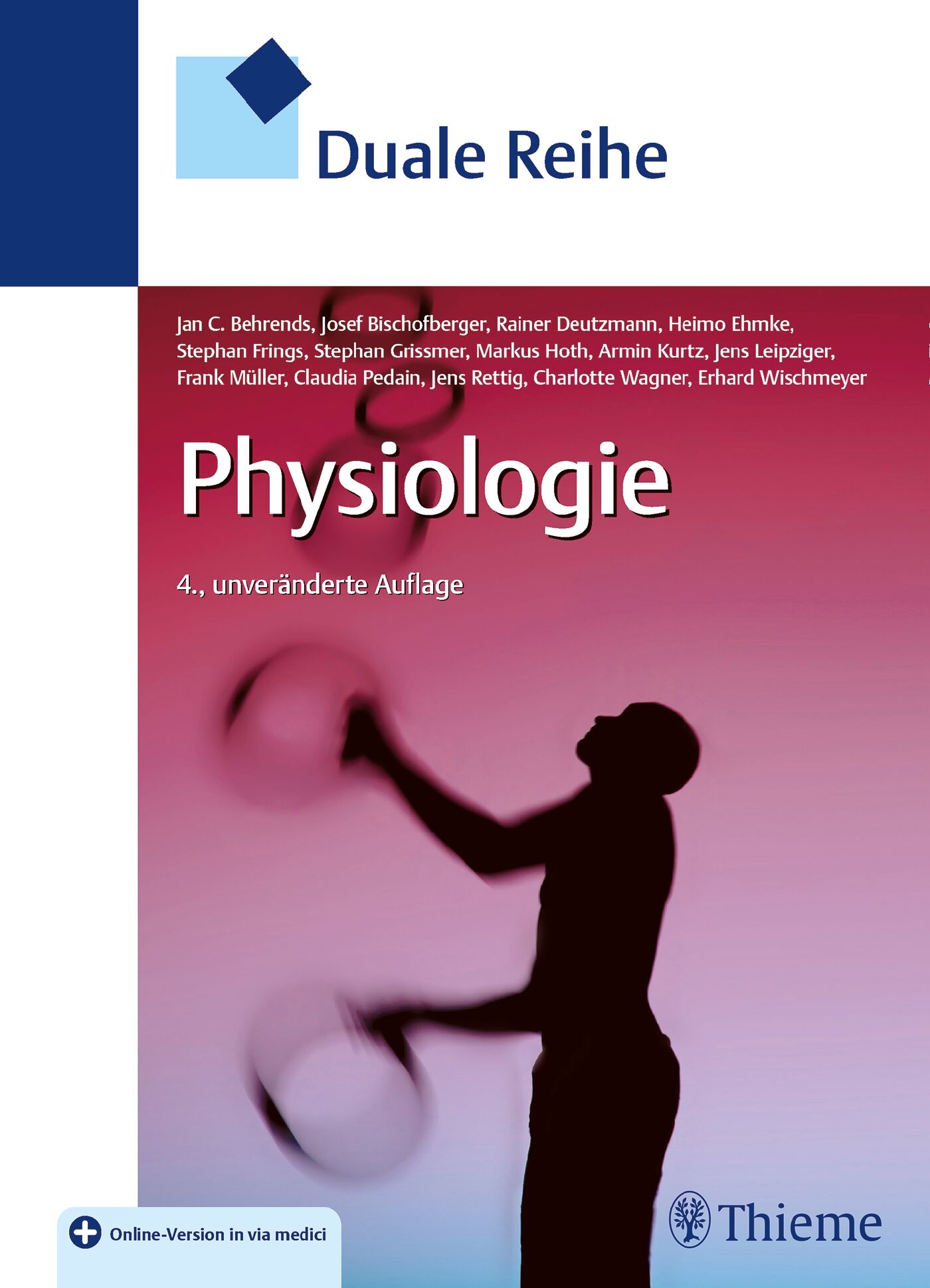 Duale Reihe Physiologie: jetzt bestellen im Thieme Webshop | 9783132438637