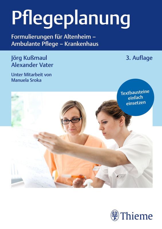 Pflegeplanung: jetzt bestellen im Thieme Webshop | 9783132455863